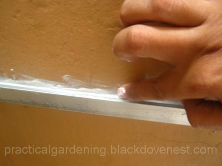 Practical Gardening: DIY Mini-Gutters to Collect Rain Water