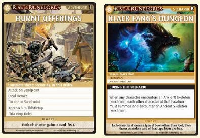 The Homeless Nerd: First Play: The Pathfinder Adventure Card Game