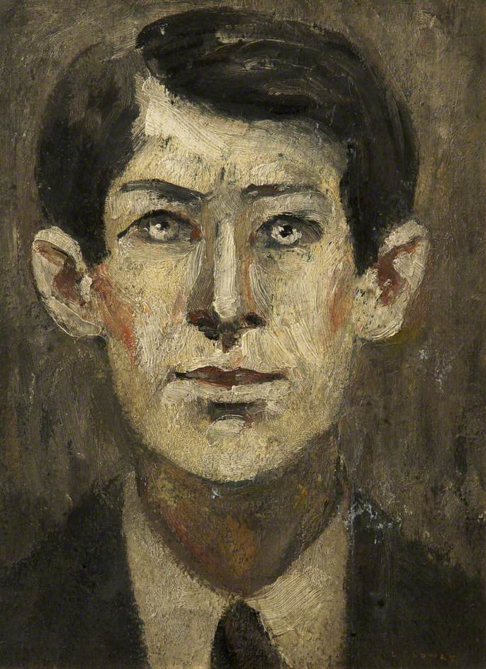 The Works of Laurence Stephen Lowry: Unknown - Portrait of a Man