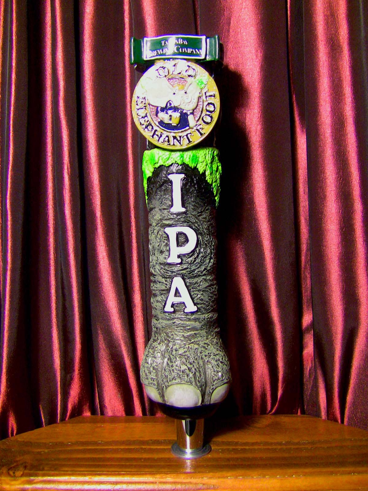 Tap Handle #469: Tampa Bay Brewing - Old Elephant Foot IPA