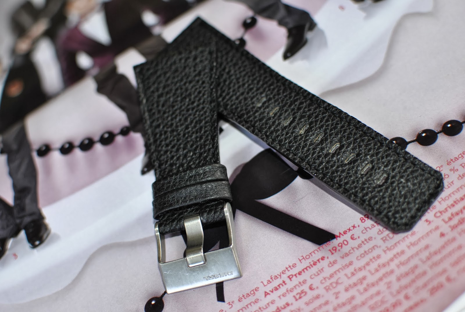 CURELE DE CEAS DIN PIELE: Curea de ceas din piele pentru Diesel DZ-1243