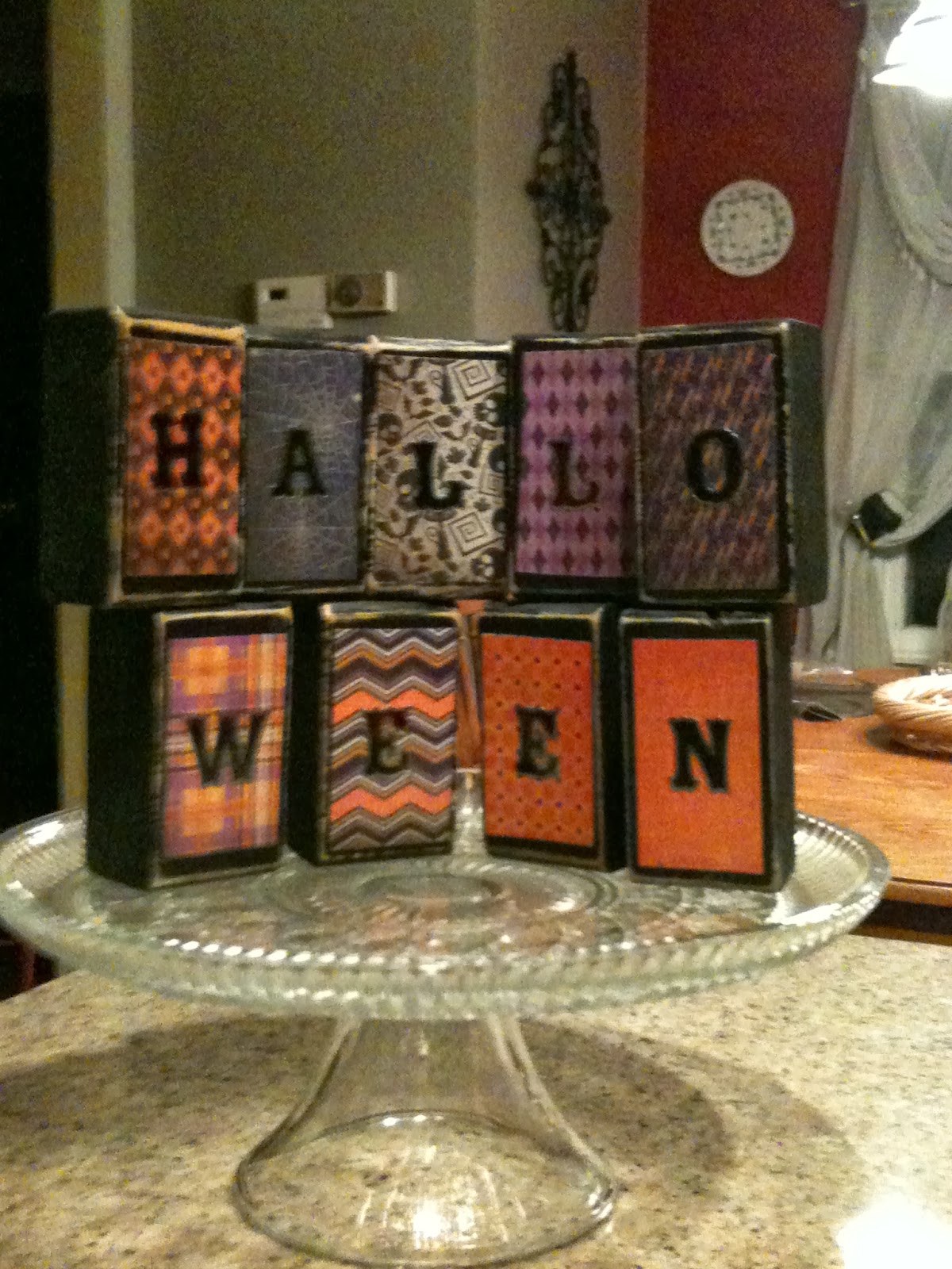 Saylor Street Cottage: Halloween Blocks