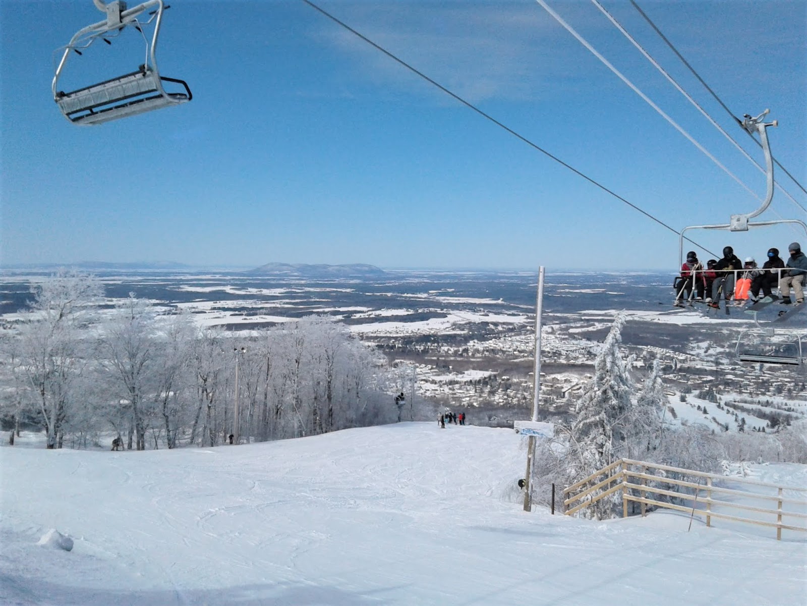 Ski de printemps à Bromont