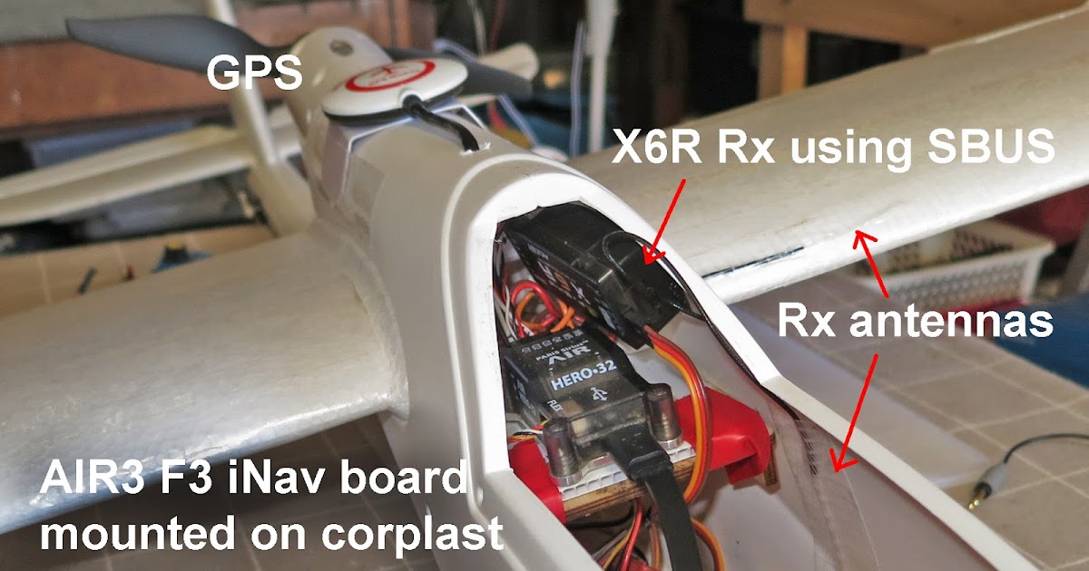 Newton Airlines: Volantex Ranger 1600 AIR3 iNav setup