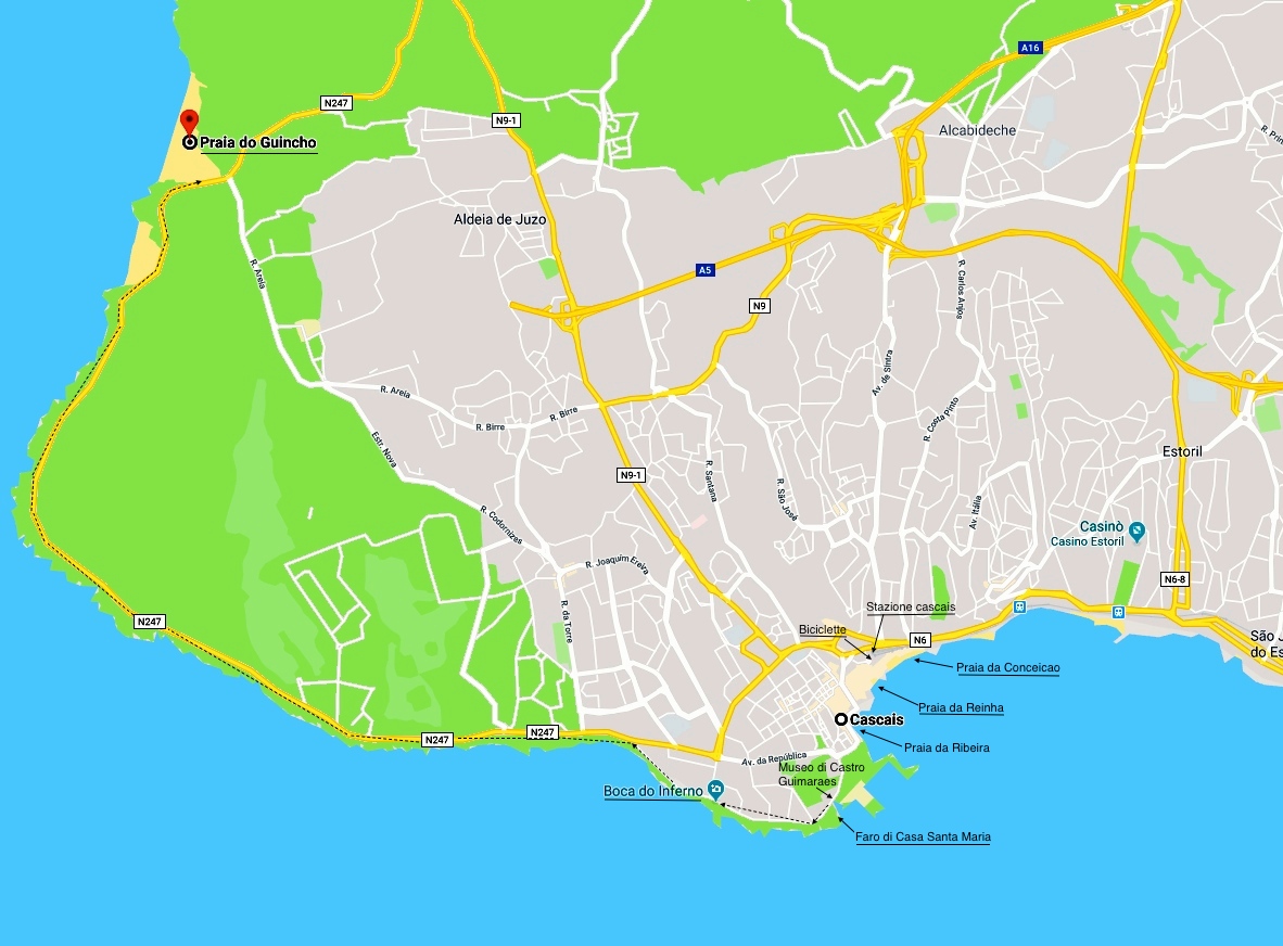 Facciamo un giro in centro?: Cascais - Lisbona