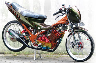 Koleksi Foto Satria F & Satria FU Drag ~ Info Bagoos