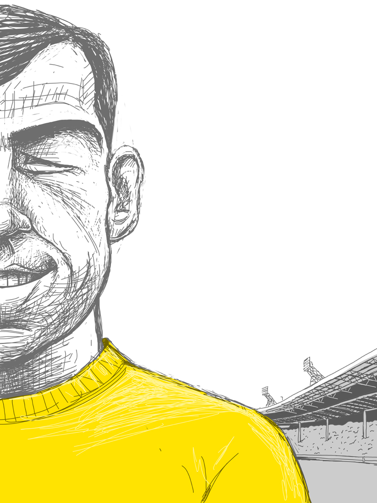Gordon Banks: Sketch Of Gordon Banks,