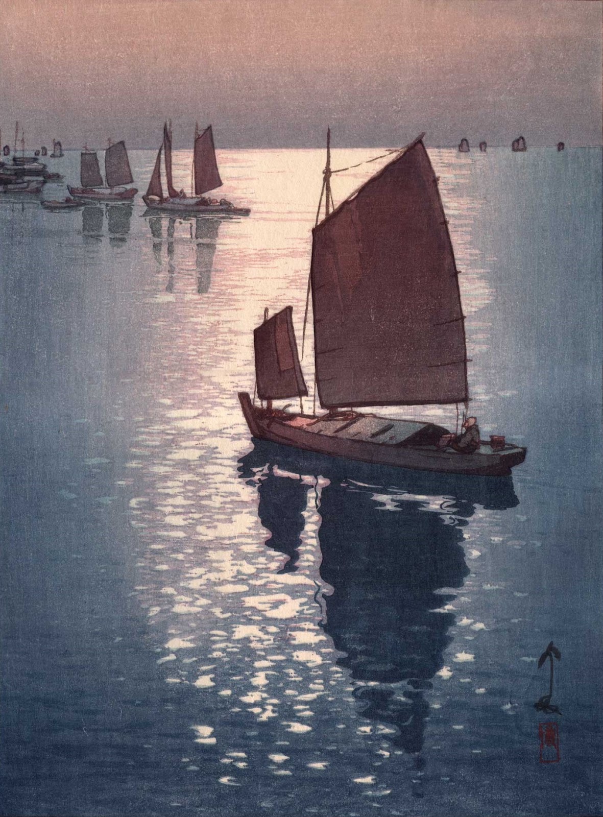 Hiroshi Yoshida | Landscape painter / printmaker | Tutt'Art@ | Pittura ...