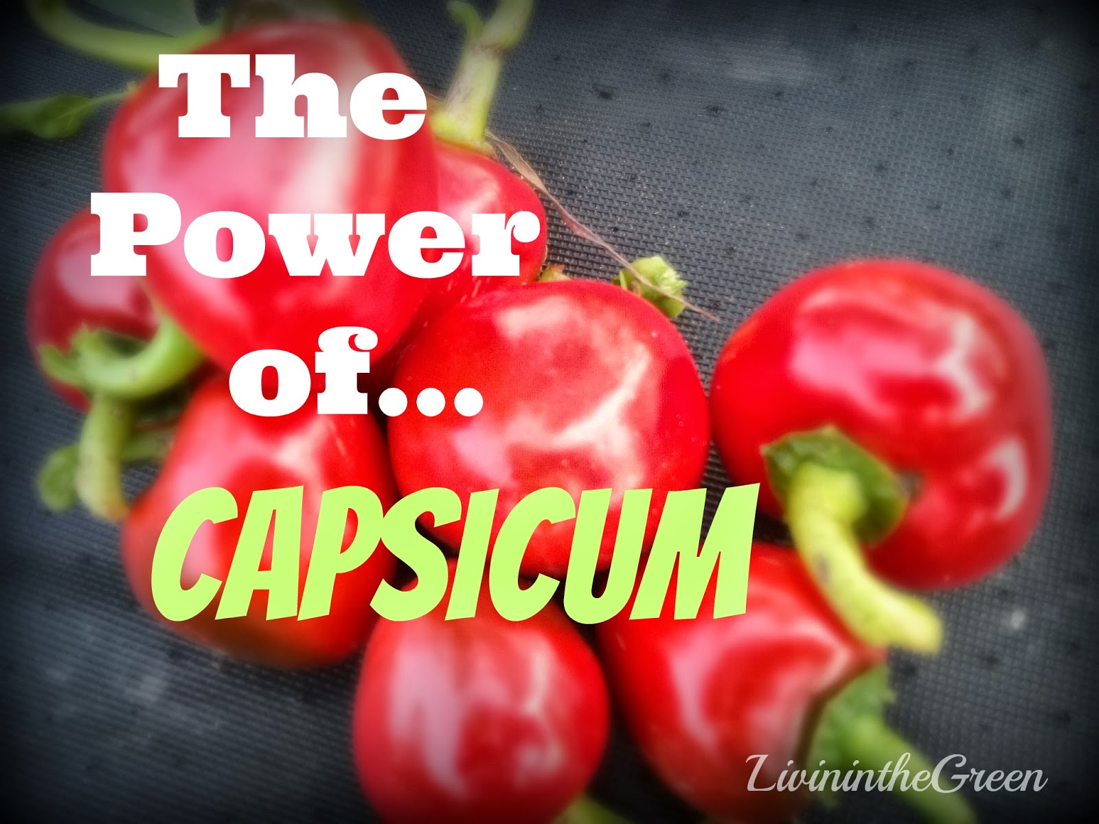 Livin' In The Green: The Power of Capsicum