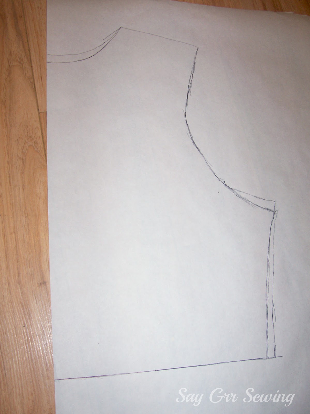 Say Grr Sewing: Crossover Nursing Dress