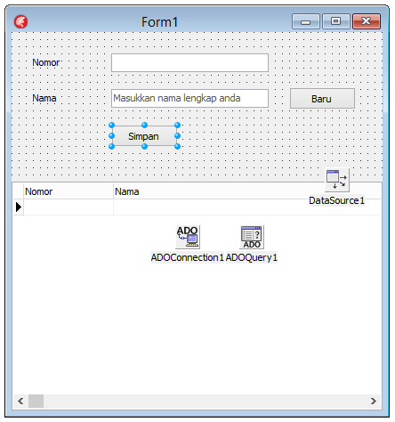 Membuat Nomor Otomatis Pada Delphi - JL | Delphi