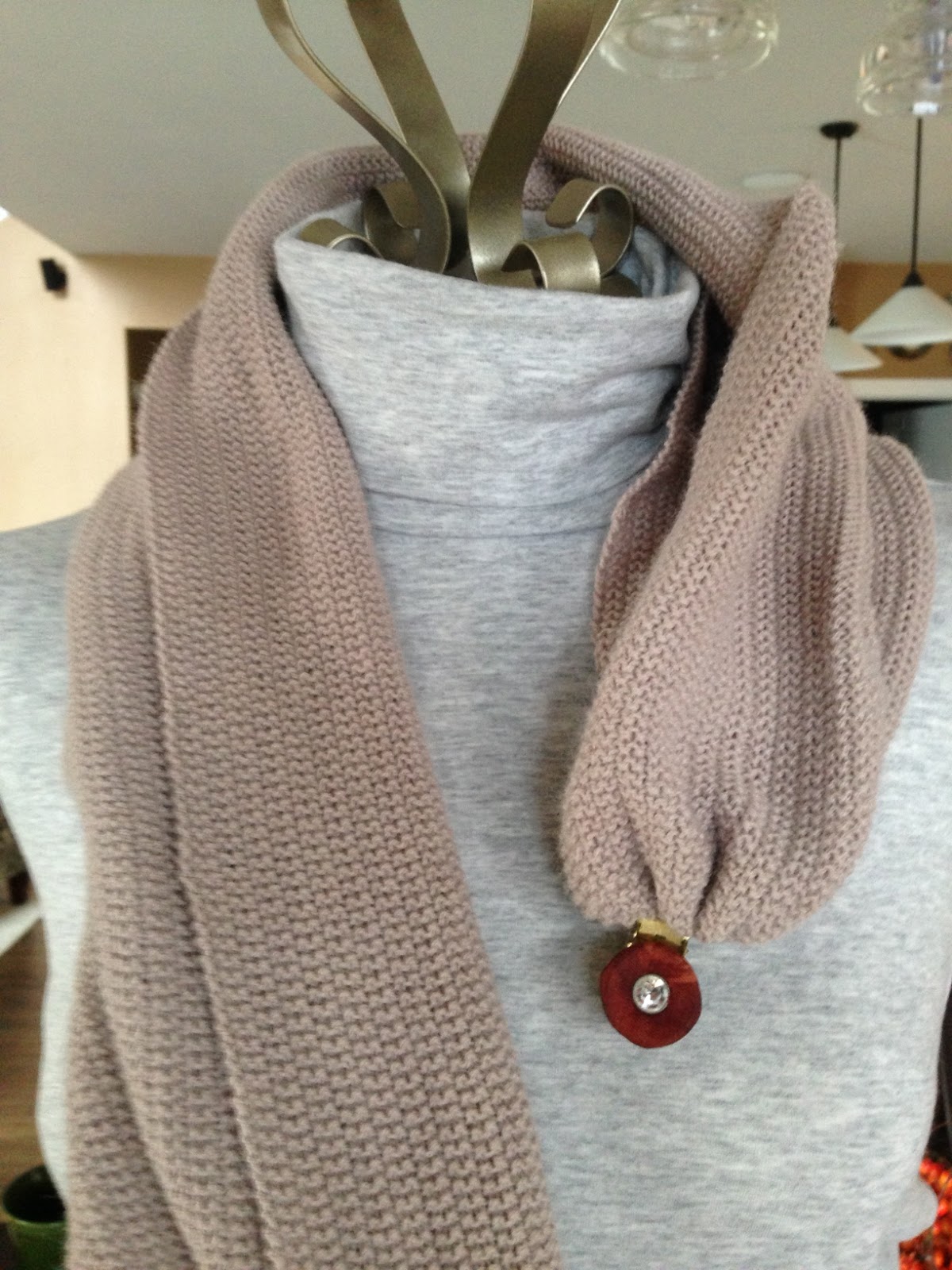 Kriskrafter: Clipper Scarf - Machine Knit FREE Pattern