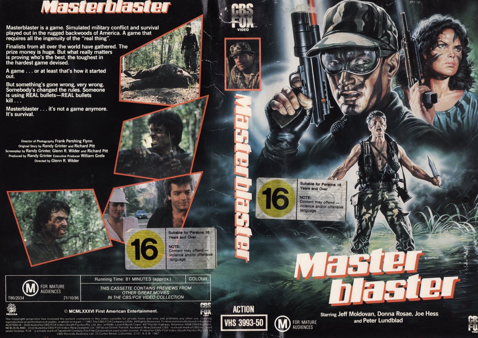 Australian VHS Covers: CBS FOX Collection