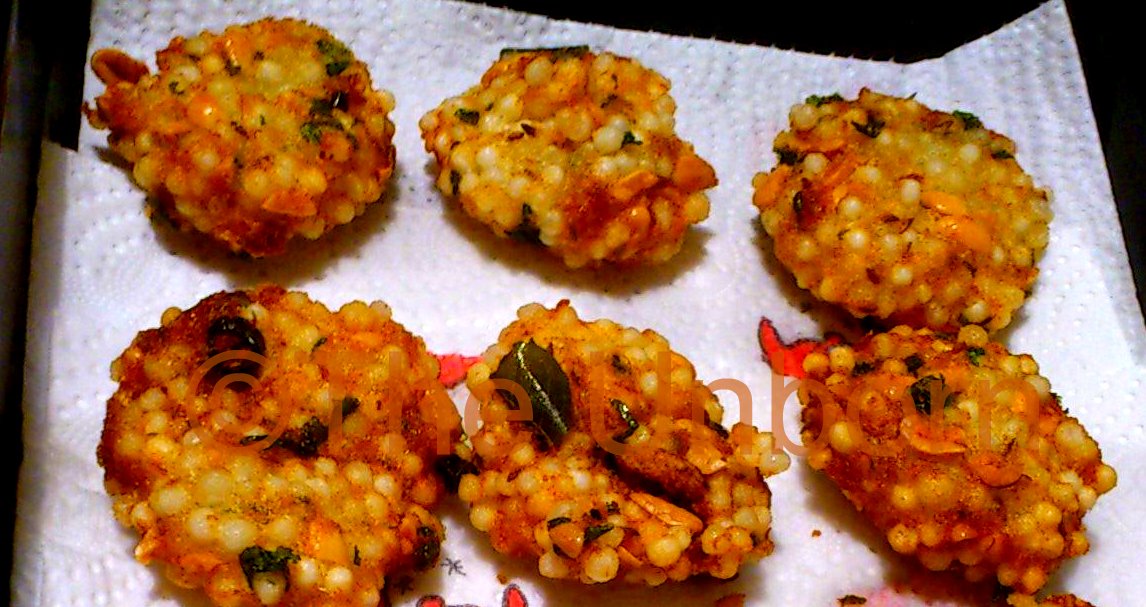 Sabudana Vada (Deep Fried Tapioca Chips) Receipe | My Experiments With Food