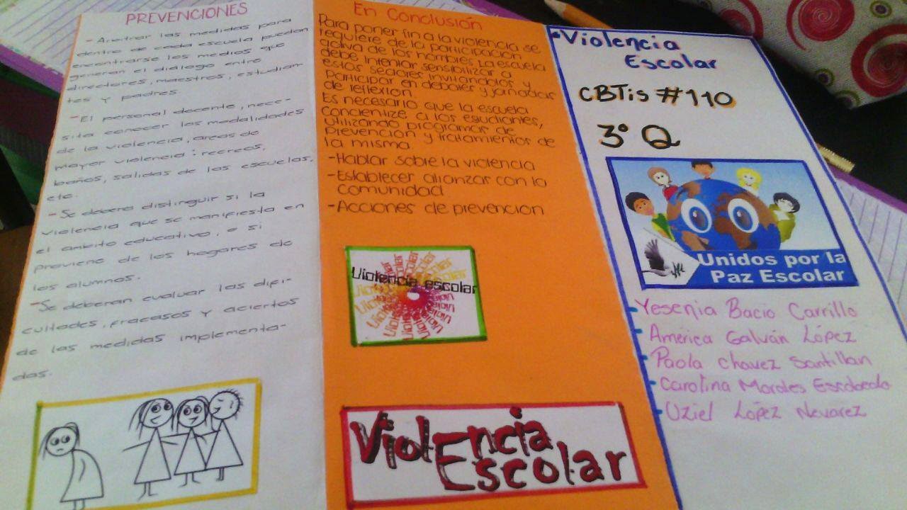 Etica: Triptico sobre el Bullying Etica: Triptico sobre el Bullying