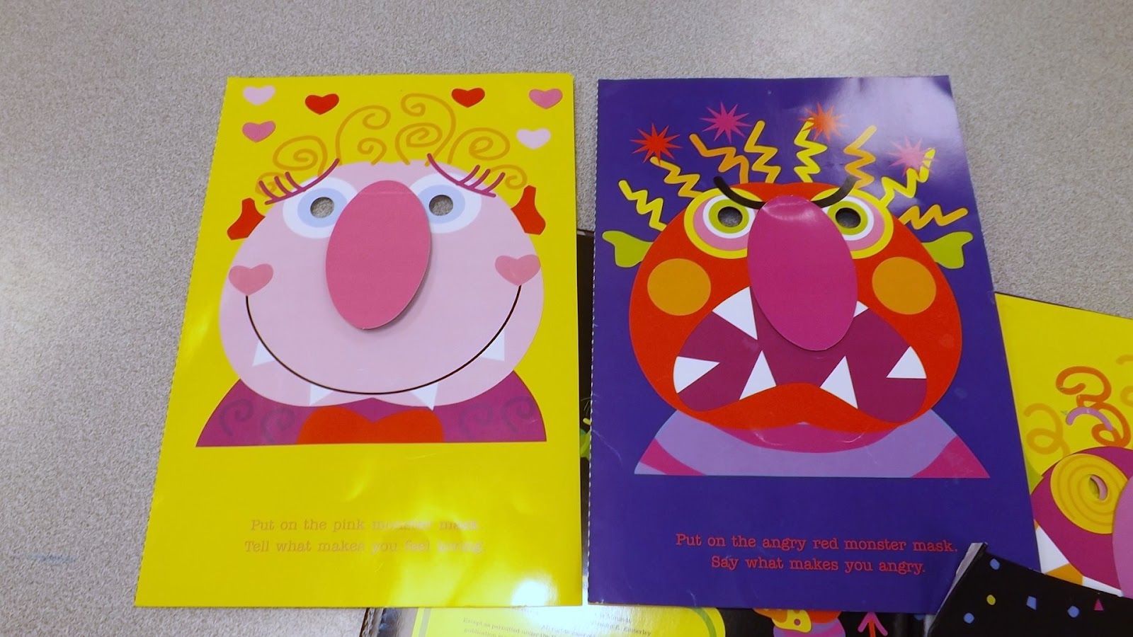 Artful Teachers: Glad Monster, Sad Monster- Feeling Masks