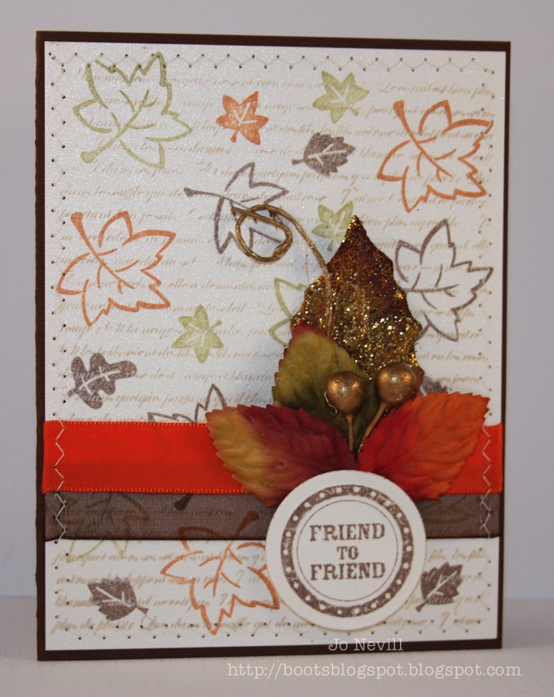 Simon Says Stamp Challenge: Simon Says......Autumn Leaves