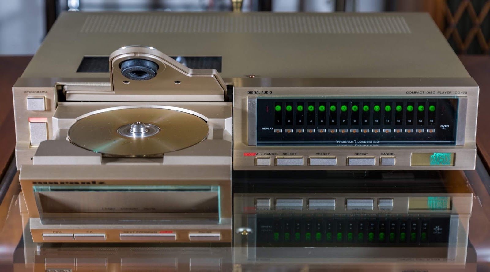 Golden Age Of Audio: Marantz CD-73 Compact Disc Digital Audio Player ...