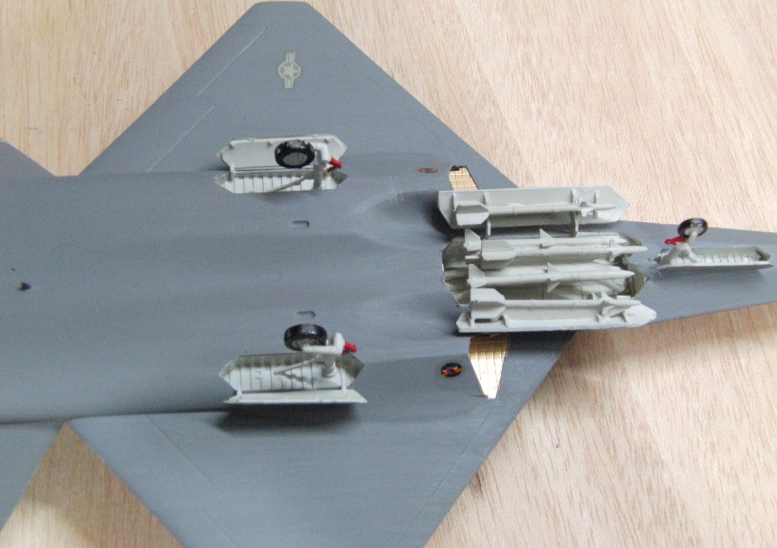 JN Model kits Review: Dragon 1/72 YF-23 Black Widow II