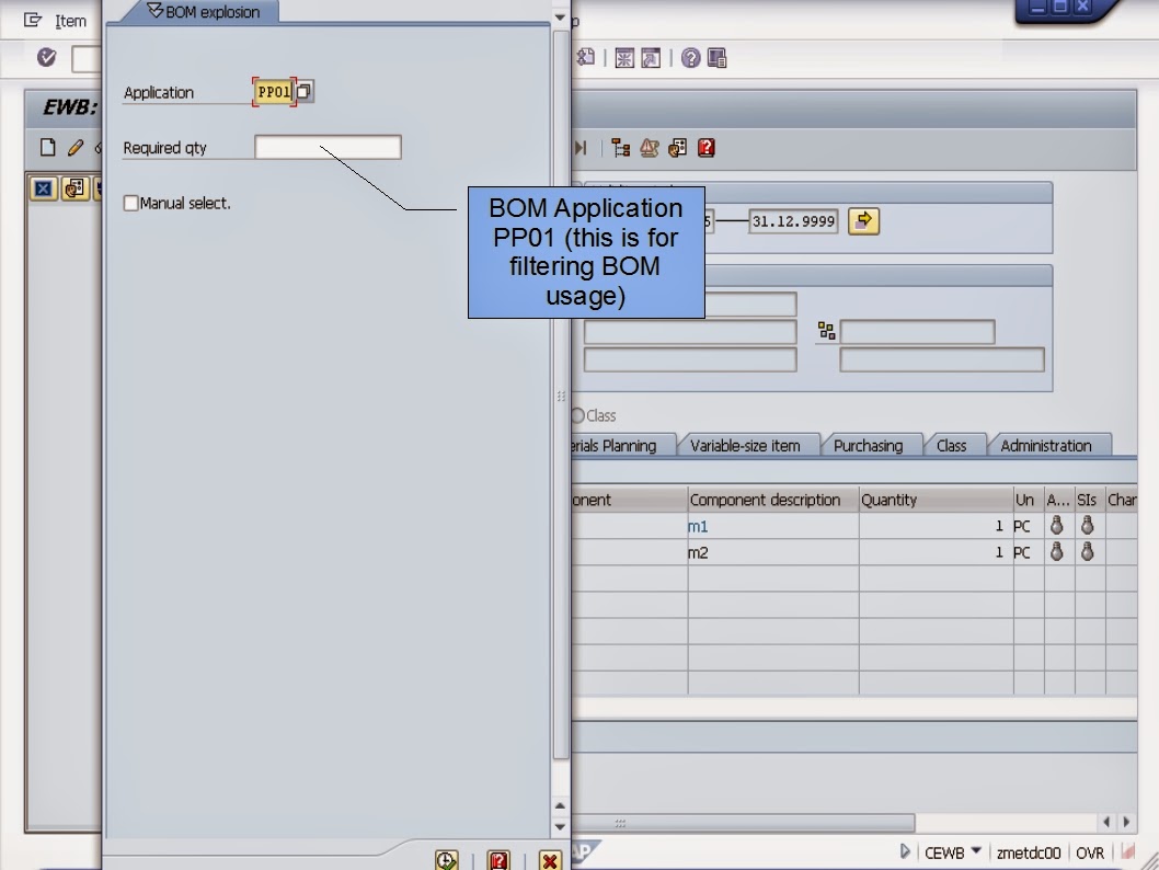青蛙SAP分享 Froggy's SAP sharing: Engineering Workbench : Create BOM and ...