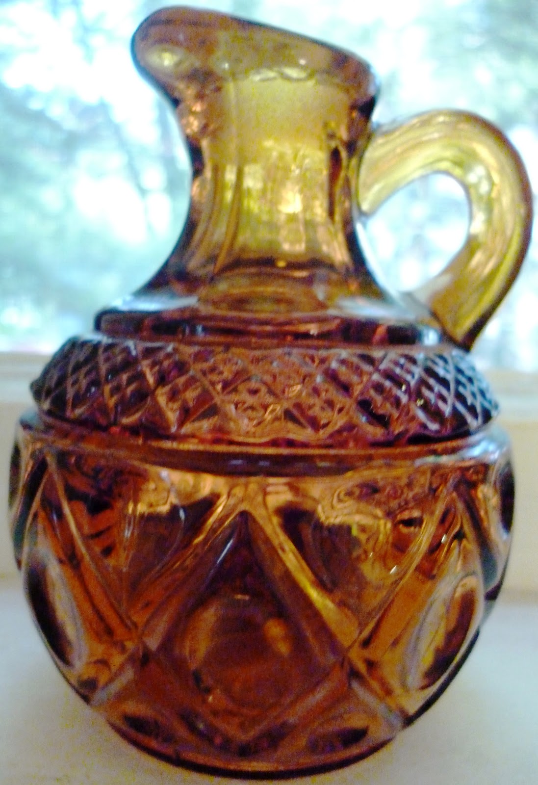 Writing Straight from the Heart: Amber Glass Reminiscent of Autumn in ...