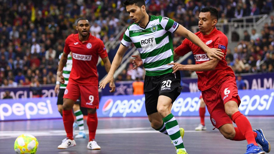 Planète Sporting Clube de Portugal: Futsal : Sporting 2-1 Kairat Almaty ...