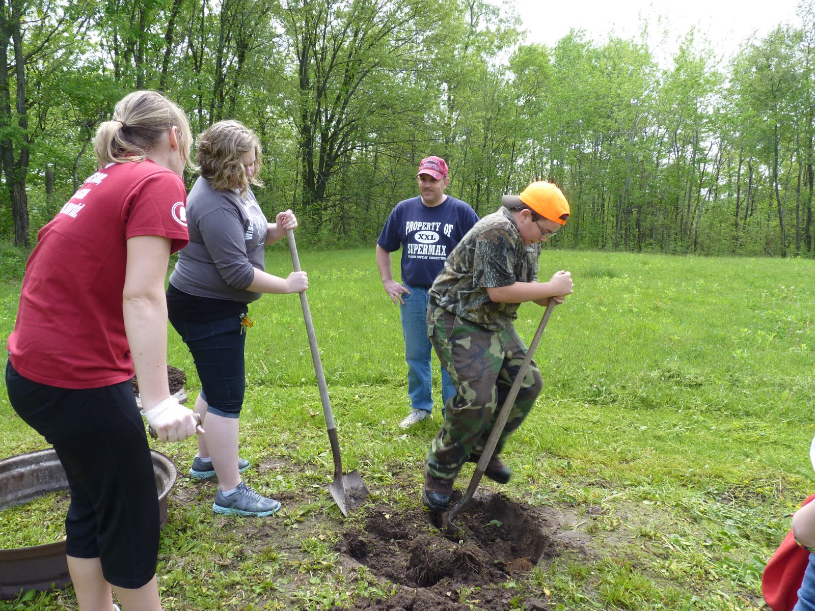 Wisconsin Badger Camp: Volunteering