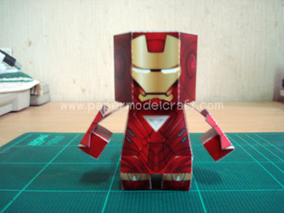 papermodel2u by Petchpaper: Free Paper Model :: The Avengers :: Iron Man