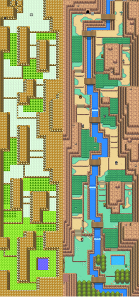Turismo em Johto: Rota 44, Ice Path, Blackthorn City, Rota 45, Rota 46 ...