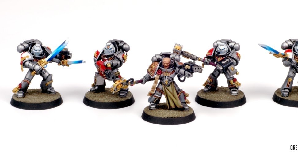 Orion Paintworks: Showcase: Grey Knights Kill Team