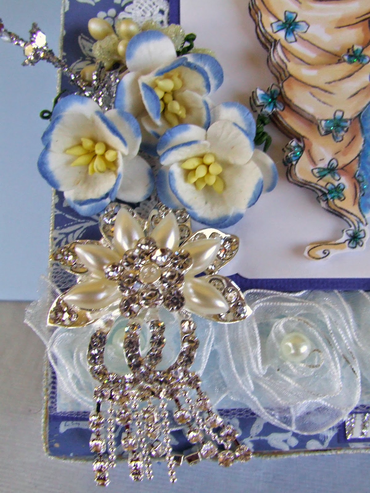 Something Beautiful By Julie: Spring Flowers at Sami Stamps Elsa from ...