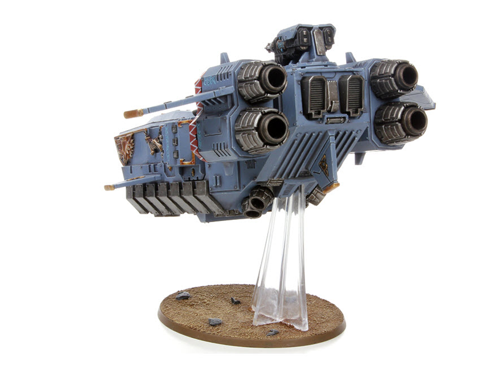 Space Longboats in Space - The Stormfang Gunship & Stormwolf Have ...