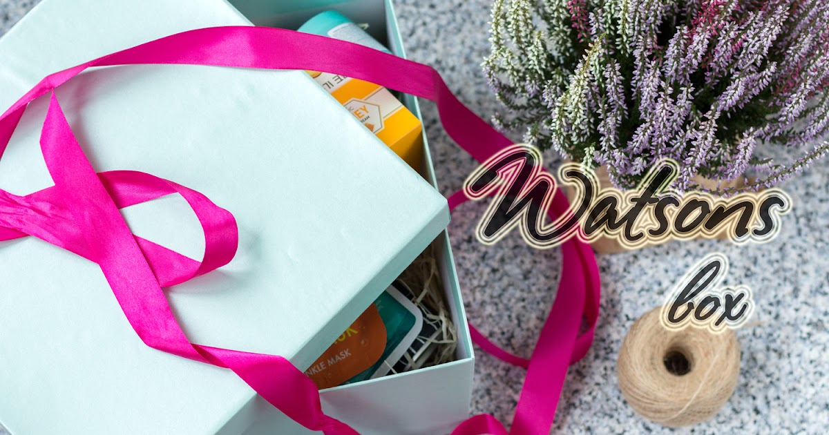 Watsons Box - осенние новинки. Корейская косметика, уход за волосами и ...