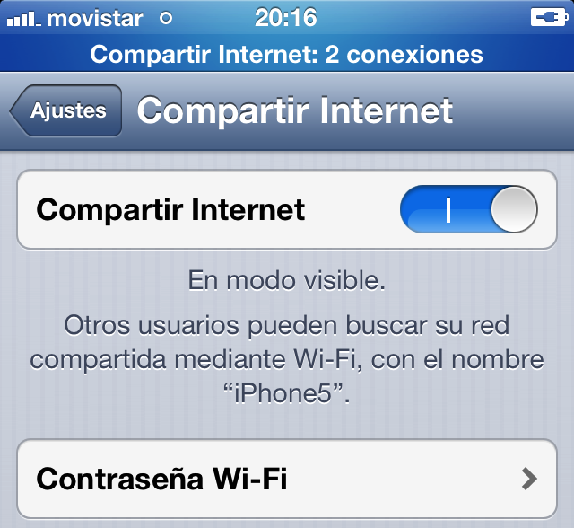 Seguridad Apple: Compartir Internet: Aparecen 2 Conexiones en mi iPhone