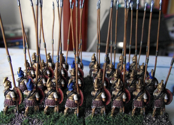 Analogue Hobbies: From IanW: 15mm Macedonian Pike Phalanx (128 points)