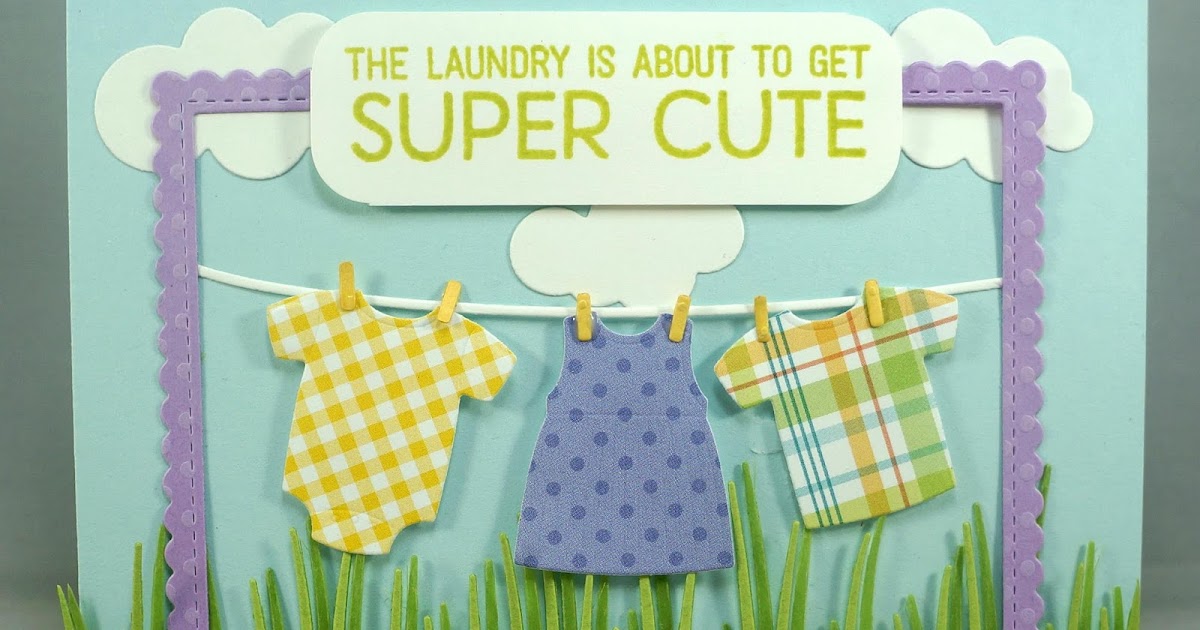Kara Lynne's Card Designs: Super Cute Laundry