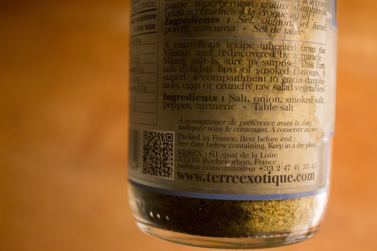 Culinary Spatterings: I am a Norwegian Viking, and now I have the salt ...