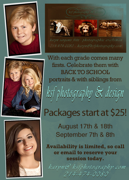 ksf photography & design: Back to School Portraits with Siblings is ...