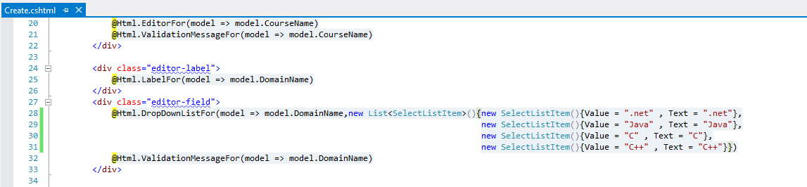 DileepAshok's Blog: MVC And EntityFramework Code First, Code Migration ...