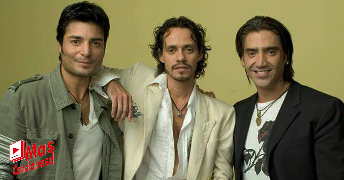 Foto Chayanne - Marc Anthony - Alejandro Fernandez