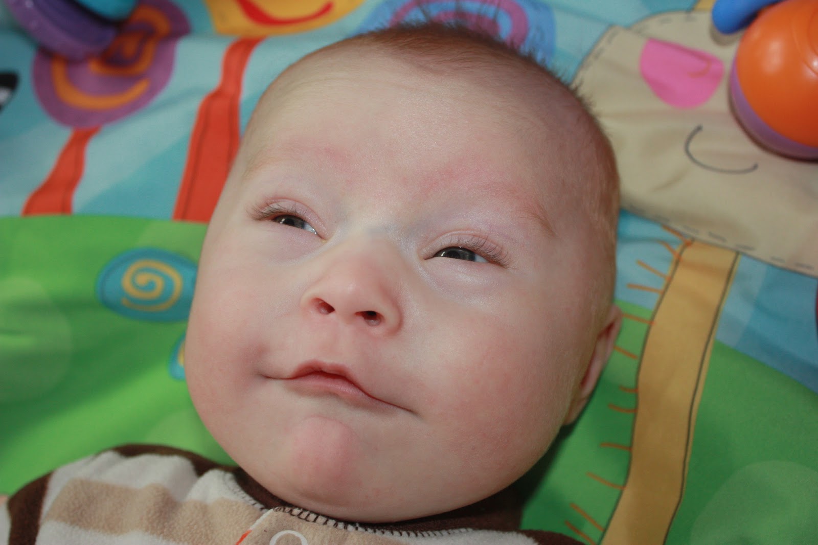 Luke: Lighting Up Our Lives: Sweet, Smiling baby Luke