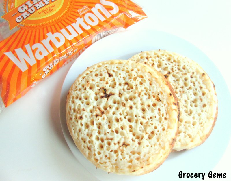 Grocery Gems: Review: New Warburtons Giant Crumpets