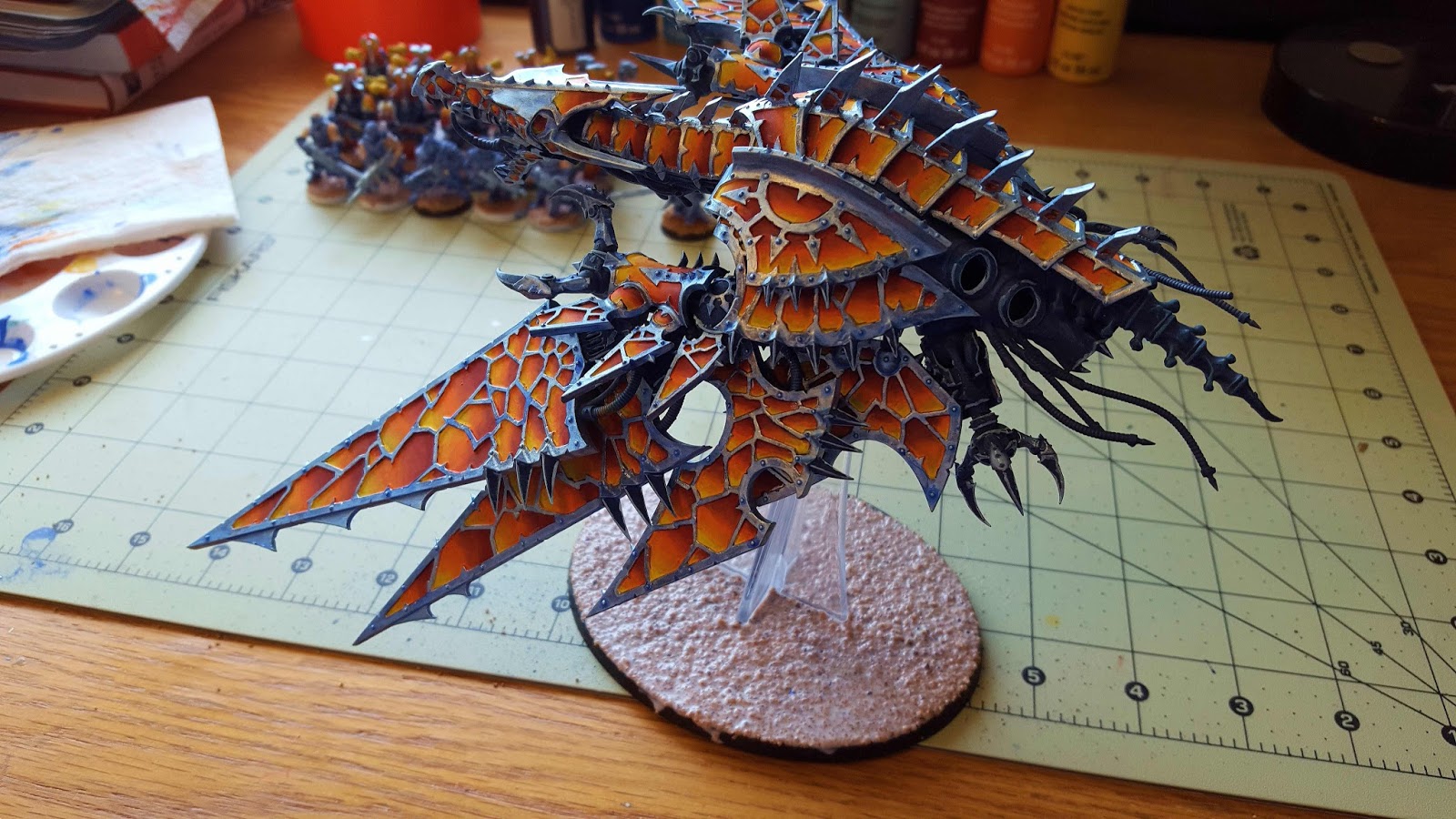 Bored at Work: Thousand Sons Heldrake - Warhammer