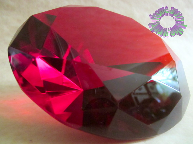 RHOME AROUND THE WORLD: CHINA - Red Lead Crystal Wish Fulfilling Jewel