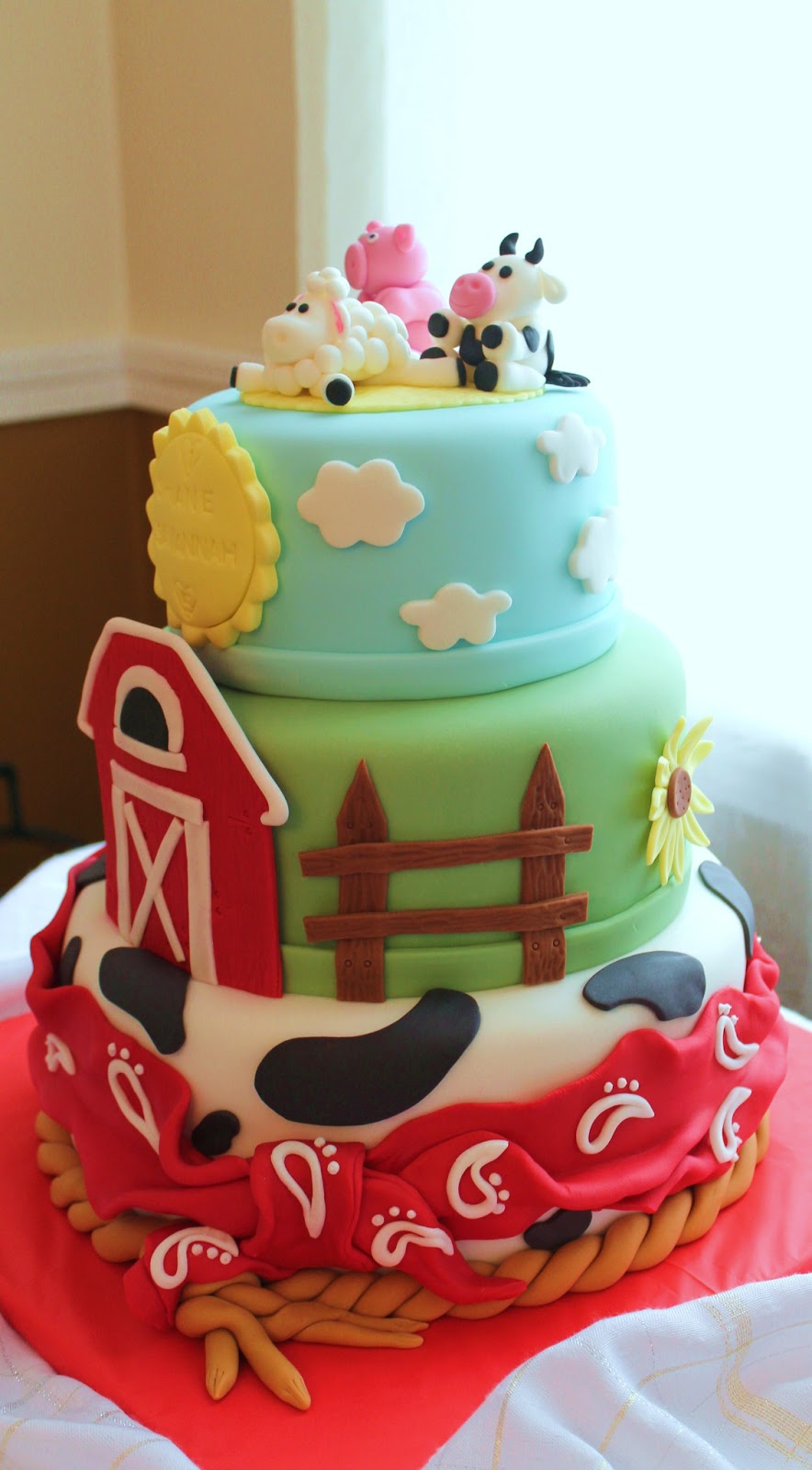 Creative Cakes by Lynn: Farm Cake