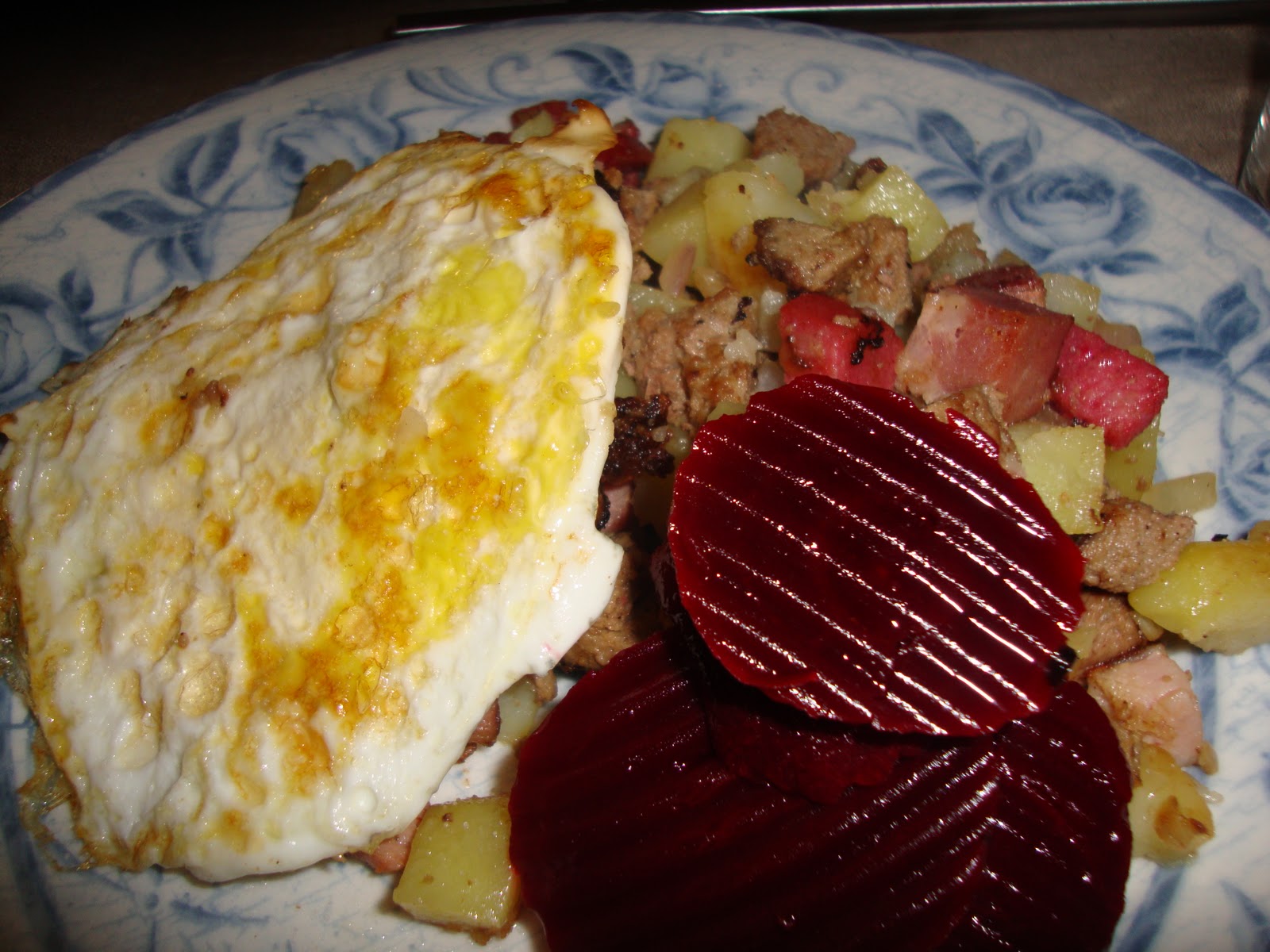 Frostrosor: Pytt-i-panna