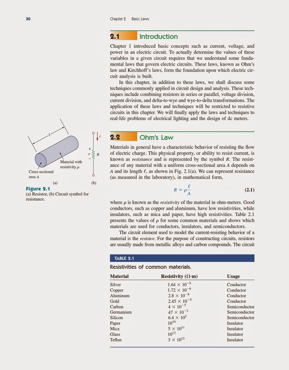 Hyperphysics ajc: Alexander - electric circuits - chap 02