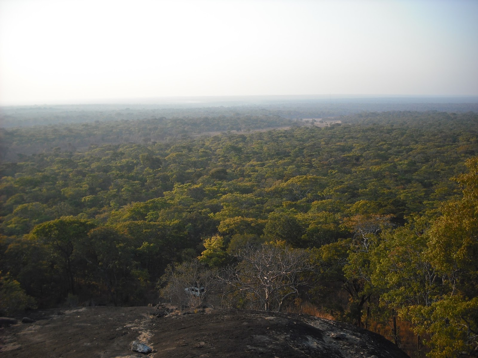 Leo in Malawi: Kasungu National Park - Black Rock - A view from the rock