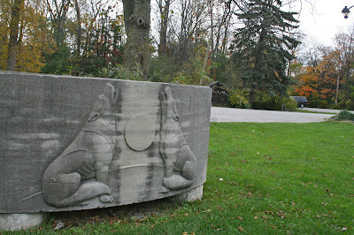 Toronto Fun Places: Enjoying the last colours at the Guild Inn Park and ...