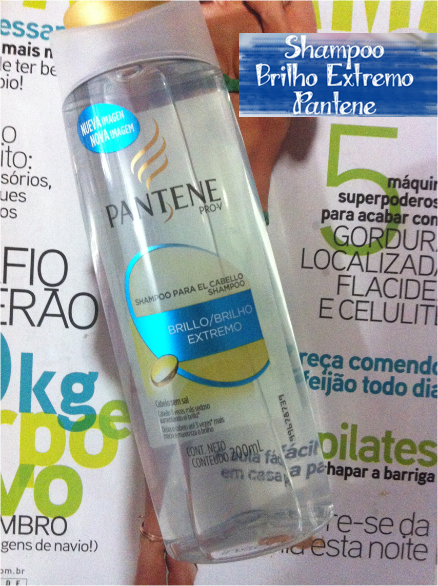 Luxos e Caprichos: Uso e recomendo: Shampoo transparente Pantene